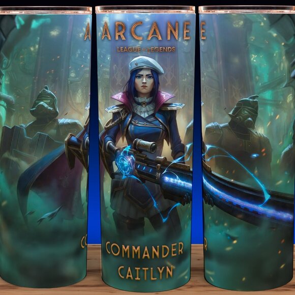 Dining | Caitlyn Arcane League Of Legends Anime Collection Cup Mug ...